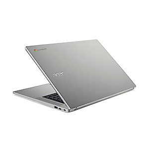 Acer Chromebook 317 CB317-1H-C6RK Laptop | Intel Celeron N4500 | 17.3" Full HD IPS Display | 4GB LPDDR4X | 128GB eMMC | Intel Wireless Wi-Fi 6 AX201 802.11ax | Chrome OS, Silver