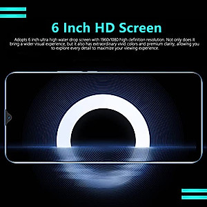 Yoidesu 10Pro 5G Unlocked Smartphone, Green 6in HD Screen 4GB RAM 32GB ROM Mobile Phone, Front 8MP Rear 16MP, 6000mAh Battery, Face Recognition, Dual SIM Cell Phone for Android 11 (US Plug)