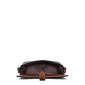 Yves Saint Laurent, Pre-Loved Brown Coated Canvas Le Monogramme Satchel Medium, Brown