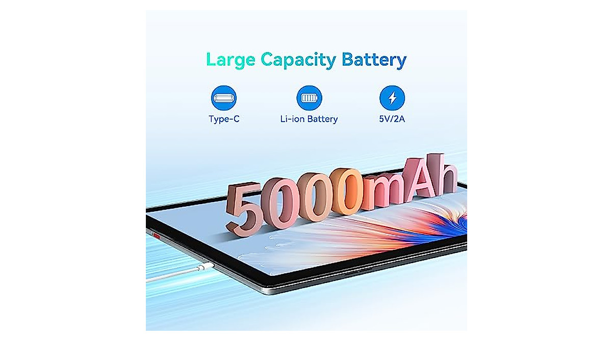 XCX Android 12 Tablet - 10" with Powerful Features