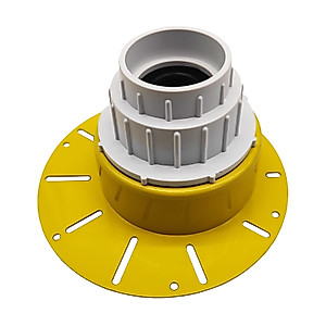 Fundyliue Freestanding Bathtub Installation Kit with Tailpiece Plastic ABS and Threaded Tailpiece