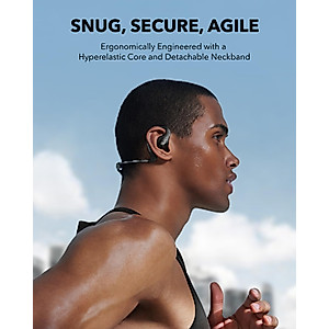 Soundcore by Anker AeroFit Pro Open-Ear Headphones with Liberty 4 NC Noise Cancelling Earbuds, Ultra-Comfort, Secure Fit, Ergonomic Design, Rich Sound with LDAC, IPX5 Water-Resistant, 46H Playtime