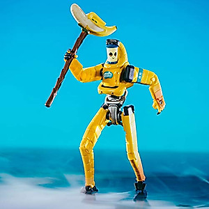 FORTNITE Legendary Series, 1 Figure Pack - 6 Inch P-1000 Collectible Action Figure - Includes 4 Interchangeable Faces, 1 Harvesting Tool, 2 Weapons, 1 Back Bling - Collect Them All