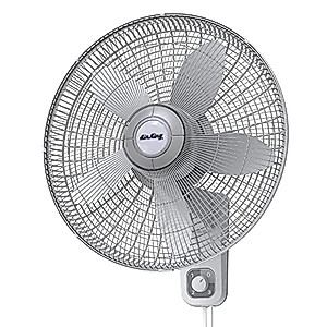 Air King 9018 Commercial Grade Oscillating Wall Mount Fan, 18-Inch , White