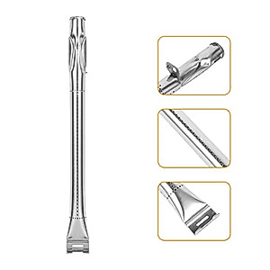 SafBbcue DGF350CSP DGP350NP Replacement Parts Kit for Dyna-Glo DGF350CSP-D DGP350SNP M365GMDG14 Heat Plates Shield Flame Tamer Burner Tube