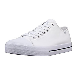 Lugz Men's Stagger Lo Fashion Sneaker, White, 10.5 M US