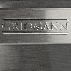 GRIDMANN 3 Compartment Stainless Steel Bar Sink, NSF Commercial Kitchen Underbar Sink with 10" L x 14" W x 10" D Bowls for Restaurant, Laundry, Garage