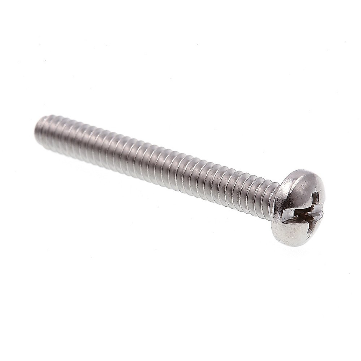 Prime-Line 9009136 Machine Screw, Pan Head, Slotted/Phillips Combo, #10-24 X 1-1/2 in, Grade 18-8 Stainless Steel, Pack of 25