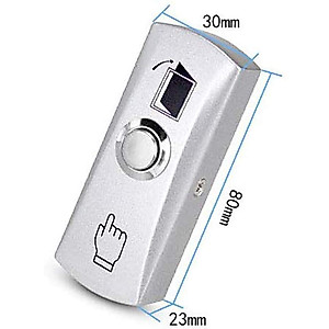 MENGQI-CONTROL Inward or Outward Door Remote Open 600lbs Electric Magnetic Lock Keypad Access Control Kit 4 Remote Control ZL Bracket 110-240V Power Supply Unit Push to Exit Button