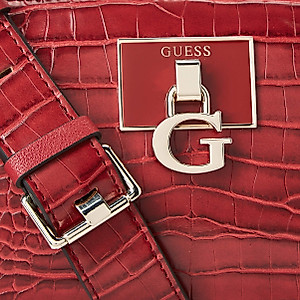 GUESS Stephi Mini Crossbody Top Zip, Merlot