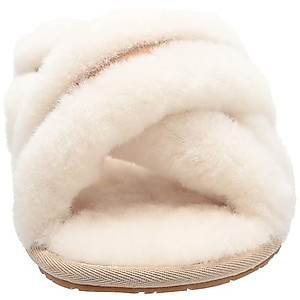 UGG Women's Scuffita Slipper, Sand, 6