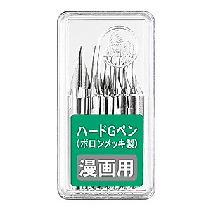 Zebra Pen 80100 G Chrome Nib, Professional Grade Calligraphy and Comic Nib, 10-Count