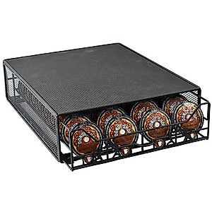 Southern Homewares Cup Storage Drawer Holds 36 Vue Pods Black