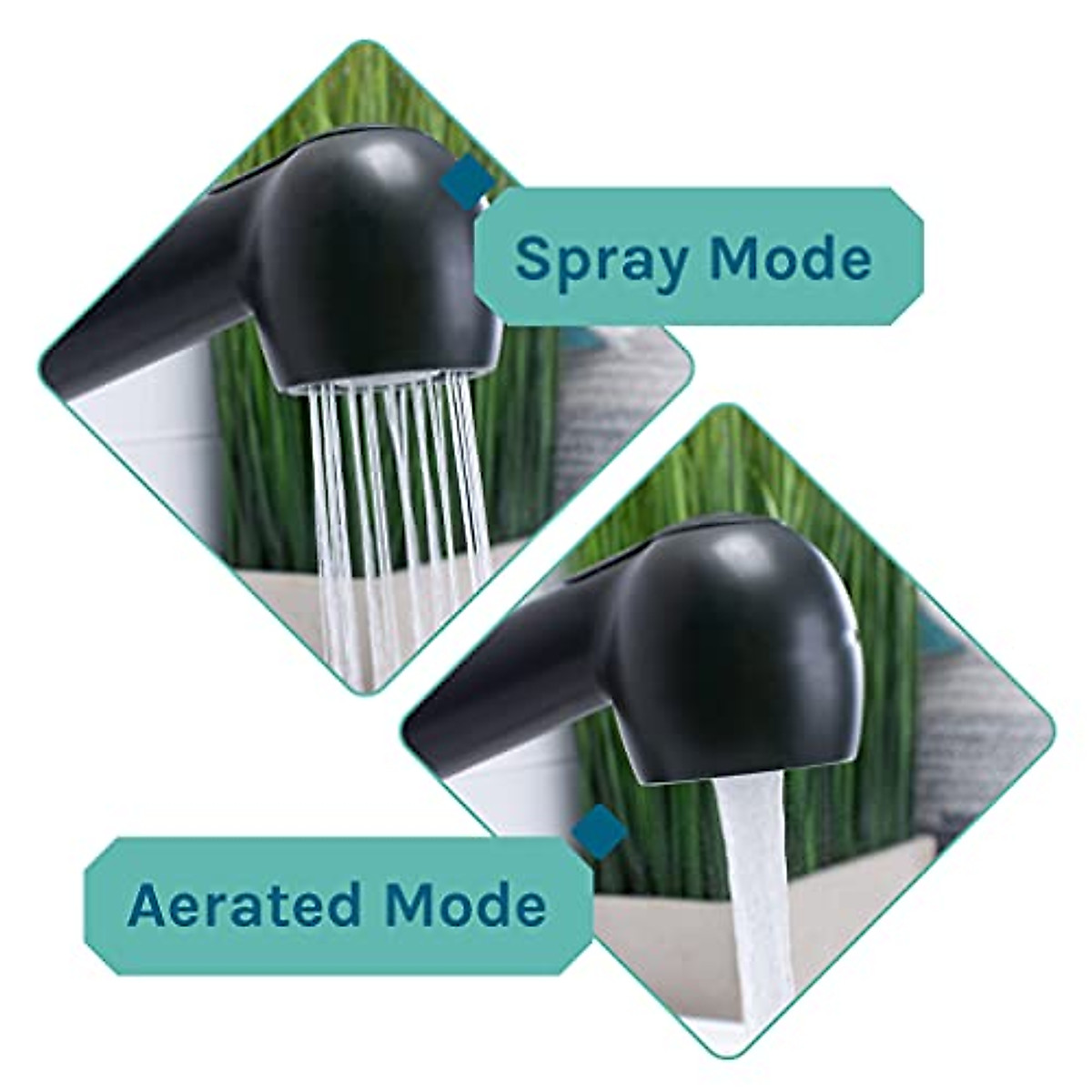 White Utility Sink by JS Jackson Supplies, Tehila Luxe Laundry Tub, Matte Black Pull-out Sprayer Faucet, Soap Dispenser