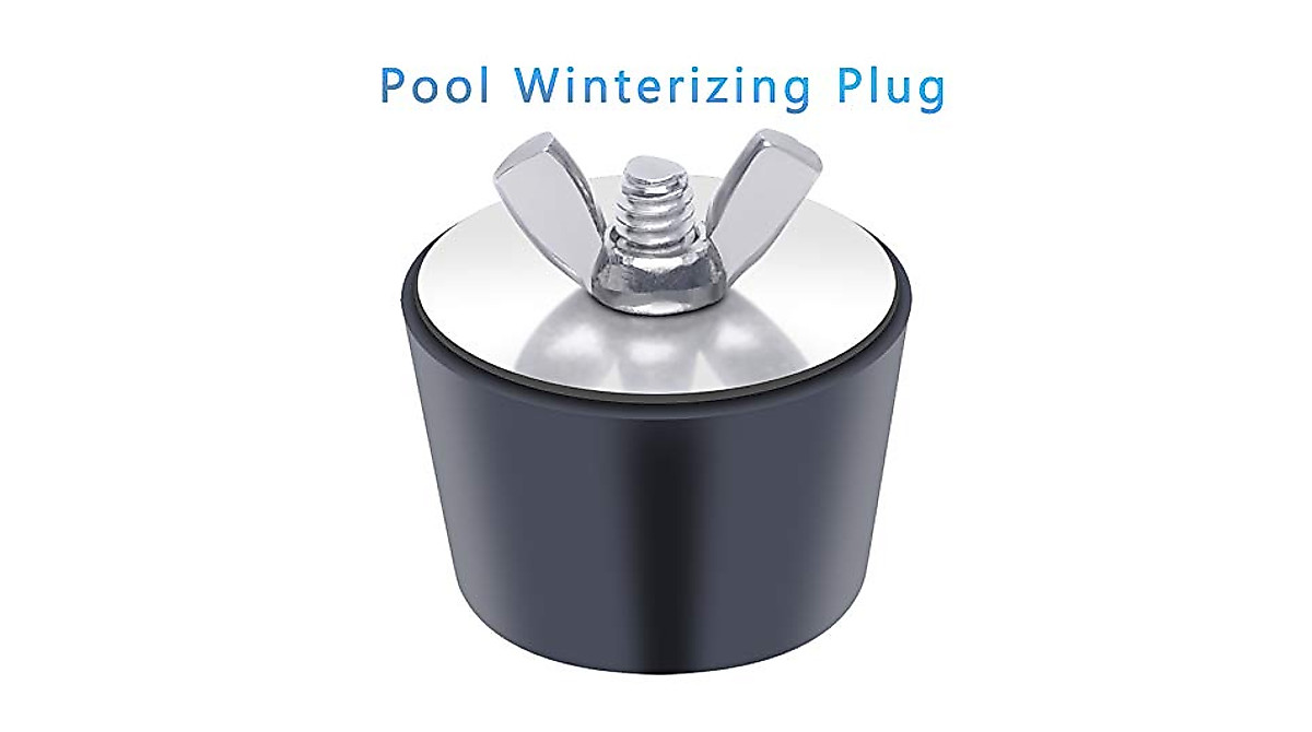 Stainless Steel Pool Winterizing Plugs - Pack of 2