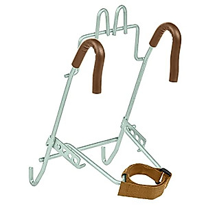 Retrospec Apollo Detachable Front Bike Basket Steel Half-Mesh with Integrated Detachable Hooks and Built-in Handle, Easy Assembly and Portability for Bicycles