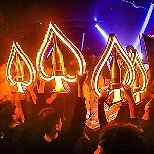 ZUMERTYH Glow Bar Wine Bottle Display 7-Color Ace of Spades Champagne Drinks Beer VIP Bottle Presenter with Remote Control for Commercial Home Bar