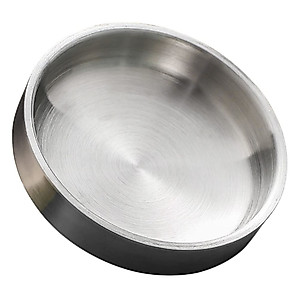 Hemoton Asian Snacks Soup Cereal Bowls Stainless Steel Double- wall Vacuum Insulated Bowl Korean Seasoning Plate Kimchi Dish Cold Dishes Container Appetizer Plates Size S Snack Container