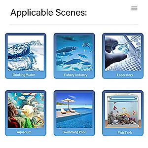 Water Quality Test Pen, High Sensitivity Digital Water Tester Multifunctional Auto Temp Compensation Glass Electrode for Swimming Pool