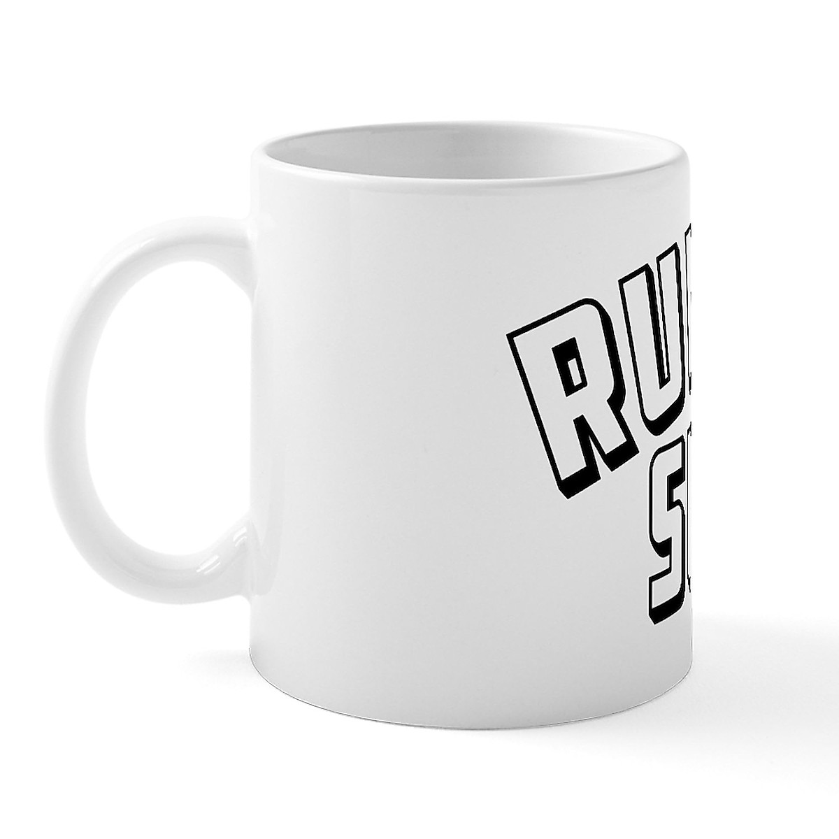 CafePress Running Sucks Ceramic Coffee Mug, Tea Cup 11 oz