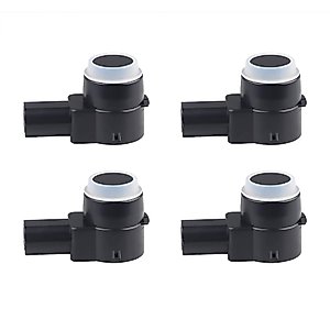 JDMON Compatible with 4Pcs Reverse Backup Parking Sensor Chevy Cadillac GMC Silverado1500 Avalanche Tahoe Escalade Rear Assist Parking Sensor Replaces 15239247,25961321,25962147,20908127,25961317