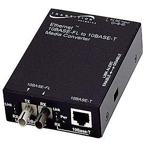 Transition Network E-TBT-FRL-05 10Mbps Ethernet Media Converter