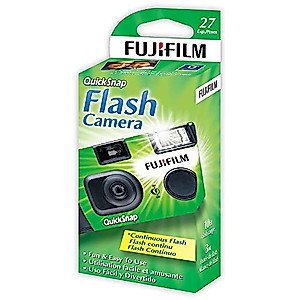 Fujifilm QuickSnap Flash 400 Disposable 35mm Camera - Hand Strap