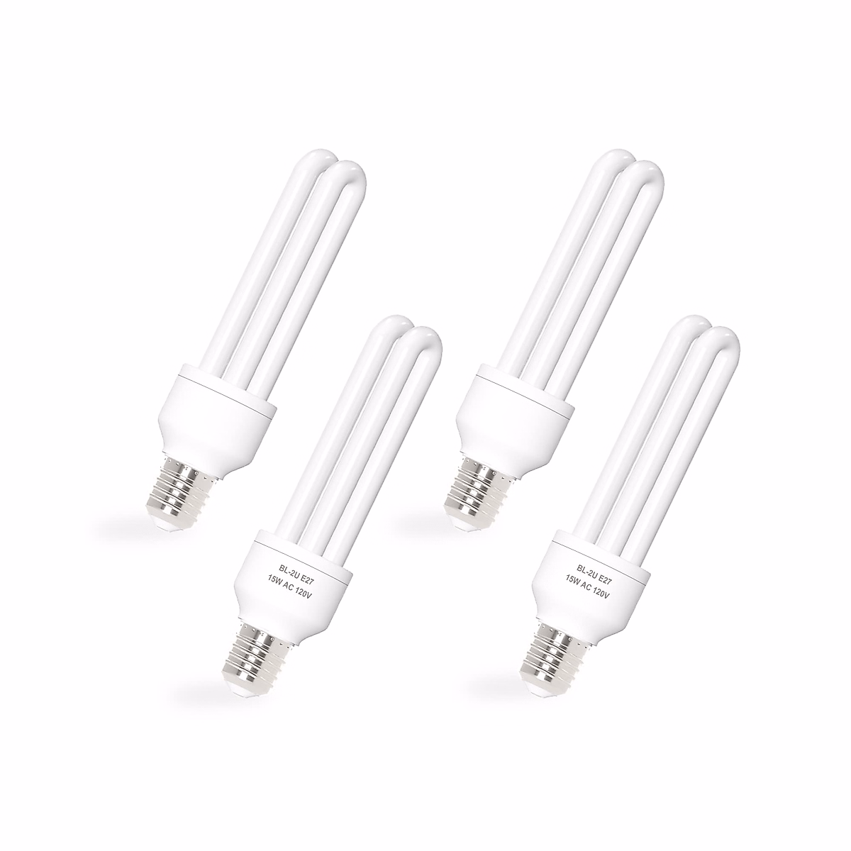 Shootingstar BL-2U E27 15W Bug Zapper Replacement Light Bulb Compatible with HOMESUIT, Keuomy, YISSVIC, Yluces, POWIFY and Other Models 15W Bug Zapper, 4 Pack