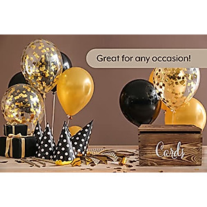 Darware Wooden Wedding Card Box for Receptions (Brown), Rustic Farmhouse Wood Decorative Card Receiving Box for Birthdays, Showers, Graduations and More