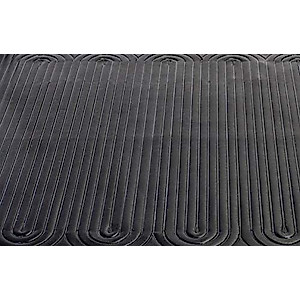 Intex 47 Inch x 47 Inch Solar Pool Heater Mat for 8,000 Gallon Above Ground Pool with Hose Attachment and Bypass Valve, Black (2 Pack)