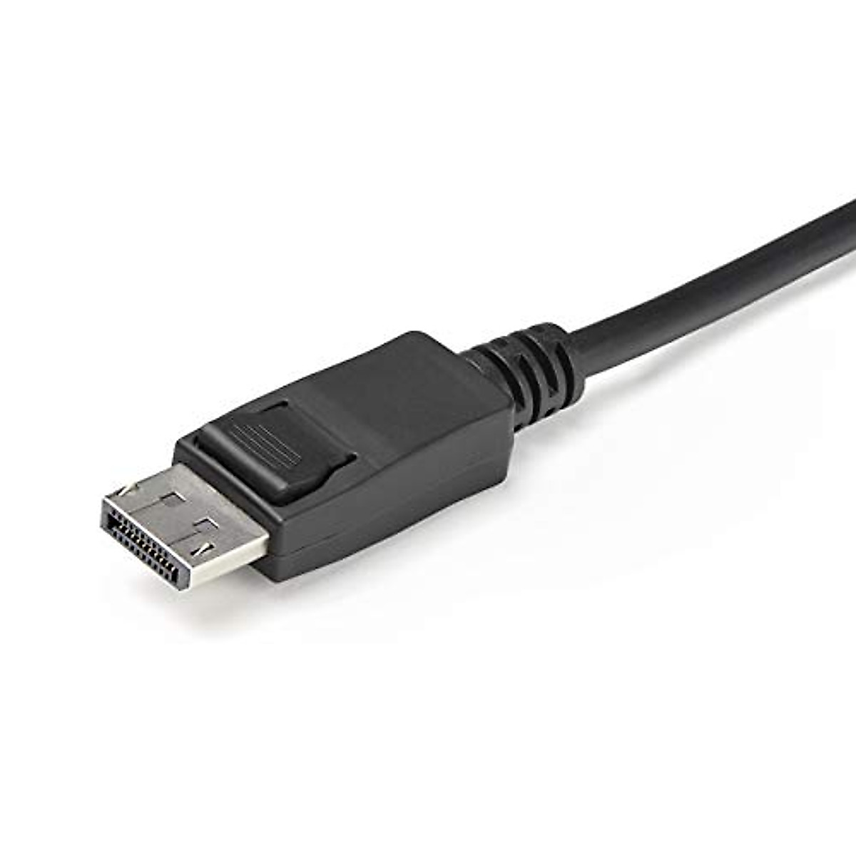 StarTech.com 2 Port DisplayPort KVM Switch - 4K 60Hz - Compact Dual Port UHD DP 1.2 USB Desktop KVM Switch with 4ft Cables & Audio - Bus Powered & Remote Switching - MacBook ThinkPad (SV211DPUA4K)