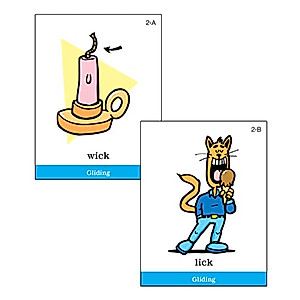 Super Duper Publications | Webber® Phonology Cards - Gliding | Speech Therapy - Phonology Flashcards | Educational Learning Resource for Children