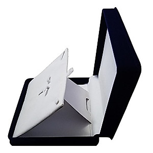JM Future Gift Box for Jewelry, Necklace, Earring and Bracelet, X-Large, Navy