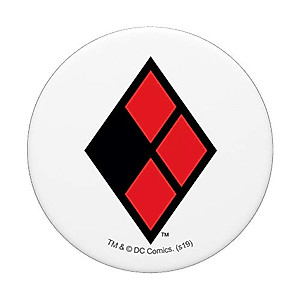 Harley Quinn Diamond Logo PopSockets Swappable PopGrip