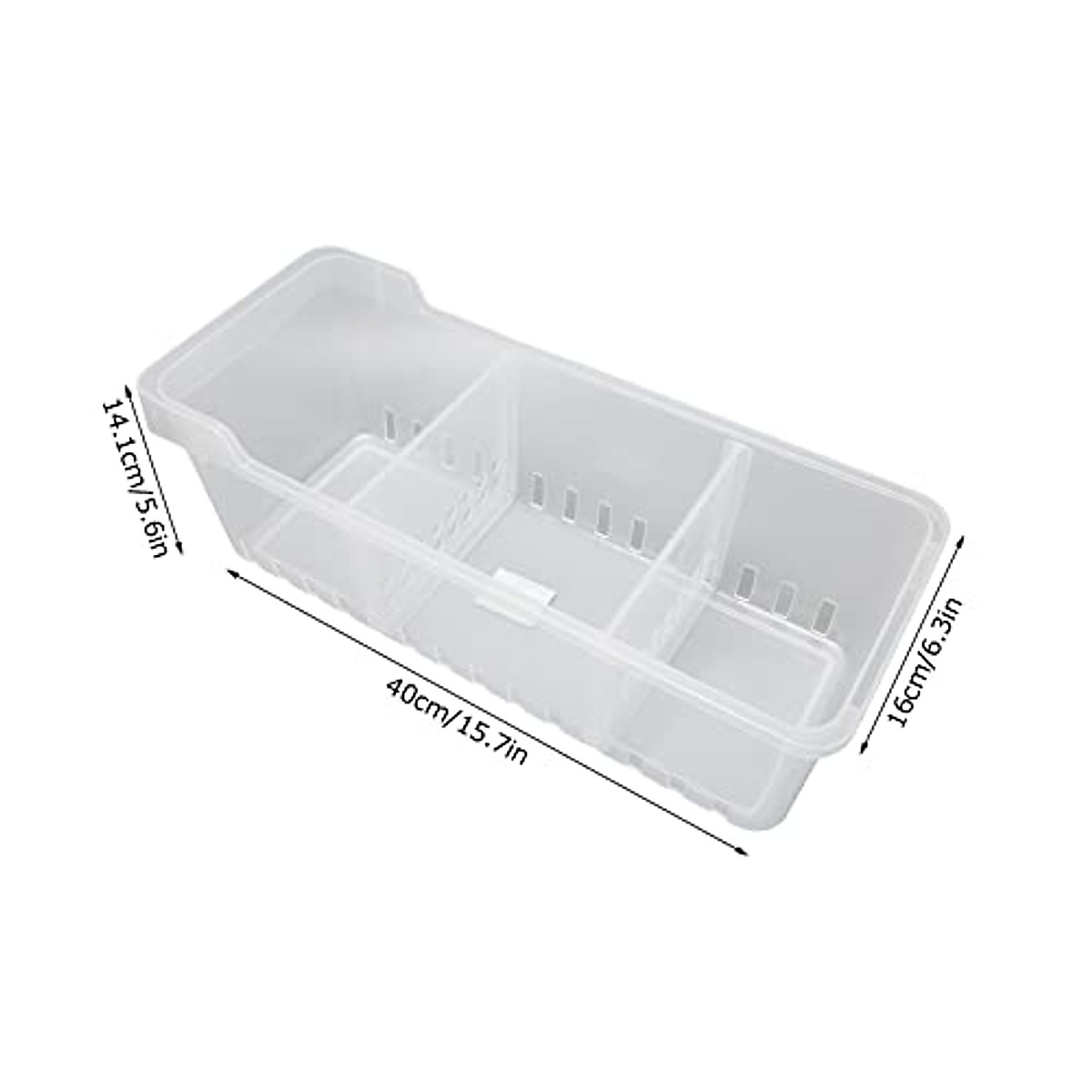 Fridge Organizer Bin, Lidless Refrigerator Organizer Bin Multipurpose Versatile Multi Purpose for Bathroom for Kitchen(S)