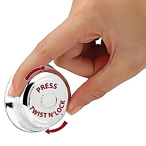 Better Living Products 13860 Twist N Lock Plus Robe Hook