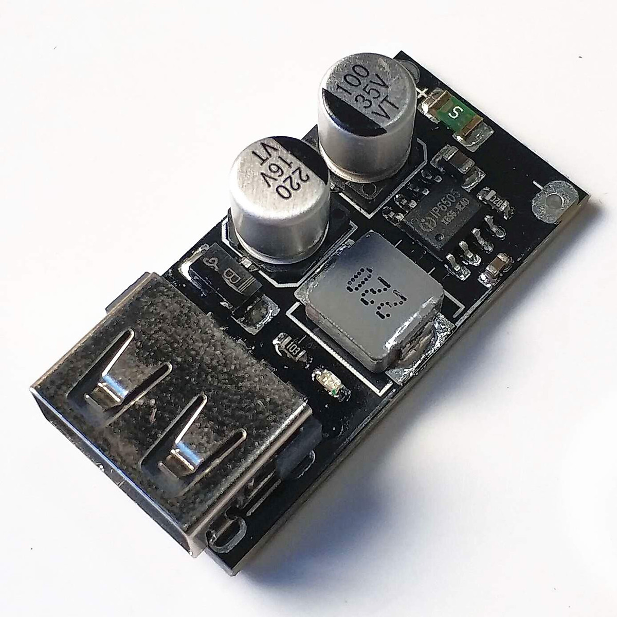 4PCS USB Buck Converter DC-DC Step Down Module 6-32V 12V 24V to 5V QC 3.0 Charging Module Power Supply Voltage Regulator Volt Transformer Board