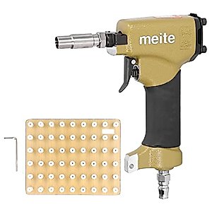 Pneumatic Thumbtack Air Power Decorative Nailer Trim Finish Pin Tool 47kgf per Cubic Centimeter for Fasten Cloth and Leather Covers 1820
