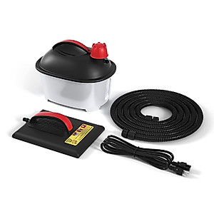 Goplus Wallpaper Steamer Chemical-Free Cleaner for Wallpaper Removal w/ 10FT Hose & Large Steam Plate