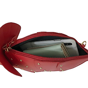 LA CHA Girls Purse Crossbody Handbags Clutch for Women (Blue)