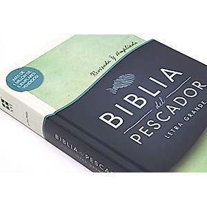 Nueva Versión Internacional Biblia del Pescador, letra grande, verde tapa dura | NVI Fisher of Men Bible, Large Print, Green, Hardcover (Spanish Edition)