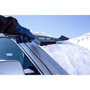 Subzero 19520 22" Super Deluxe Snowbrush with Integrated Ice Scraper, Assorted