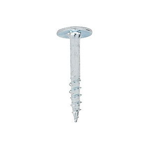 100 Pack of Rok Hardware #8 x 1-1/4" Coarse Deep Thread Truss Head Drawer Front Adjustment Phillips Screws