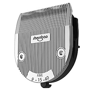 5IN1 Style Adjustable Pet Clipper Blades，Compatible with Wahl's Arco, Bravura, Chromado, Creativa, Figura, Motion, Supergroom Clippers. (NOT Compatible PGC-721 Clippers)(9-15-40#FINE)