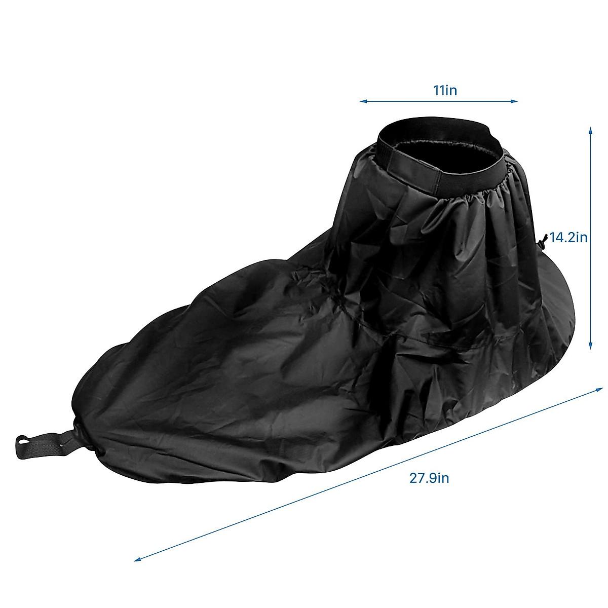 Kayak Sprayskirt Cover,Universal Nylon Marine Boat Canoe Kayak Splash Spray Skirt Deck Sprayskirt Waterproof Cover (Black1) Spray Deck Kayak 2.2 Deck Spray Skirt Kayak Spray Skirts