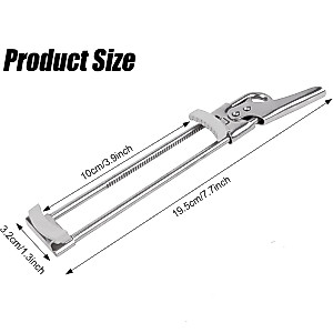 2023 New Jar Opener Multifunctional Stainless Steel Can Opener, Jar Gripper Tight Lid Opener, Kitchen Gadgets, Easy Jar Opener for the Elderly and Children
