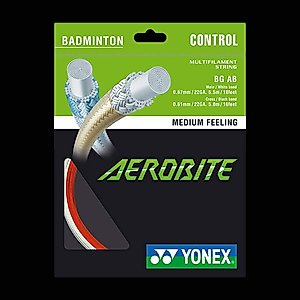 Yonex Aerobite Badminton String (White/Red)