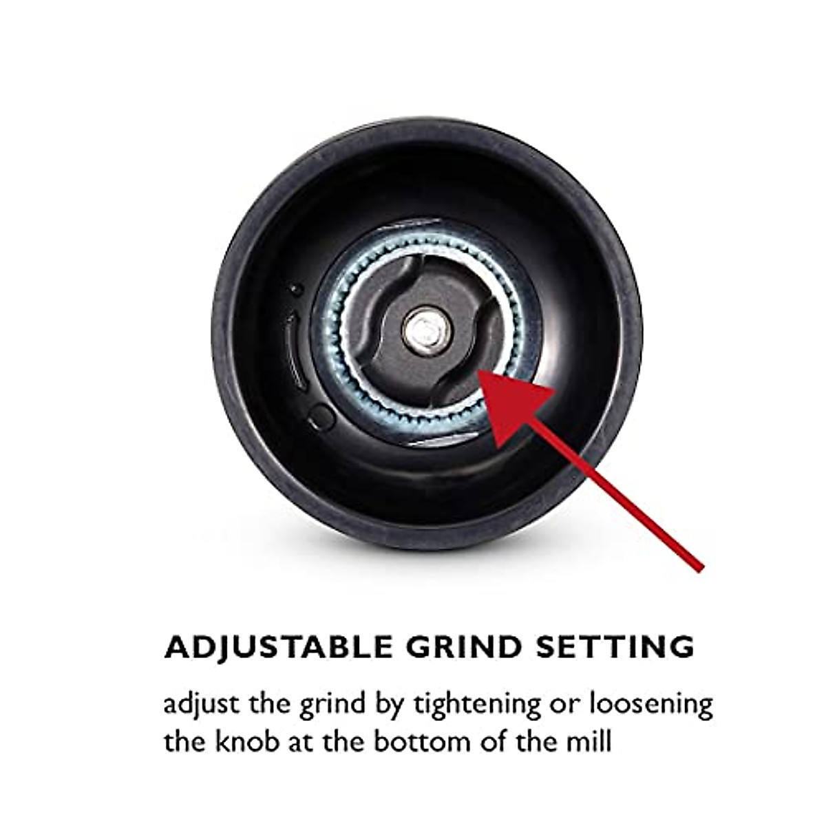 Cole & Mason H321806 City Salt and Pepper Mills | Precision+ Stemless | Concrete/Acrylic | 160 mm | Gift Set | Includes 2 x Salt and Pepper Grinders | Lifetime Mechanism Guarantee