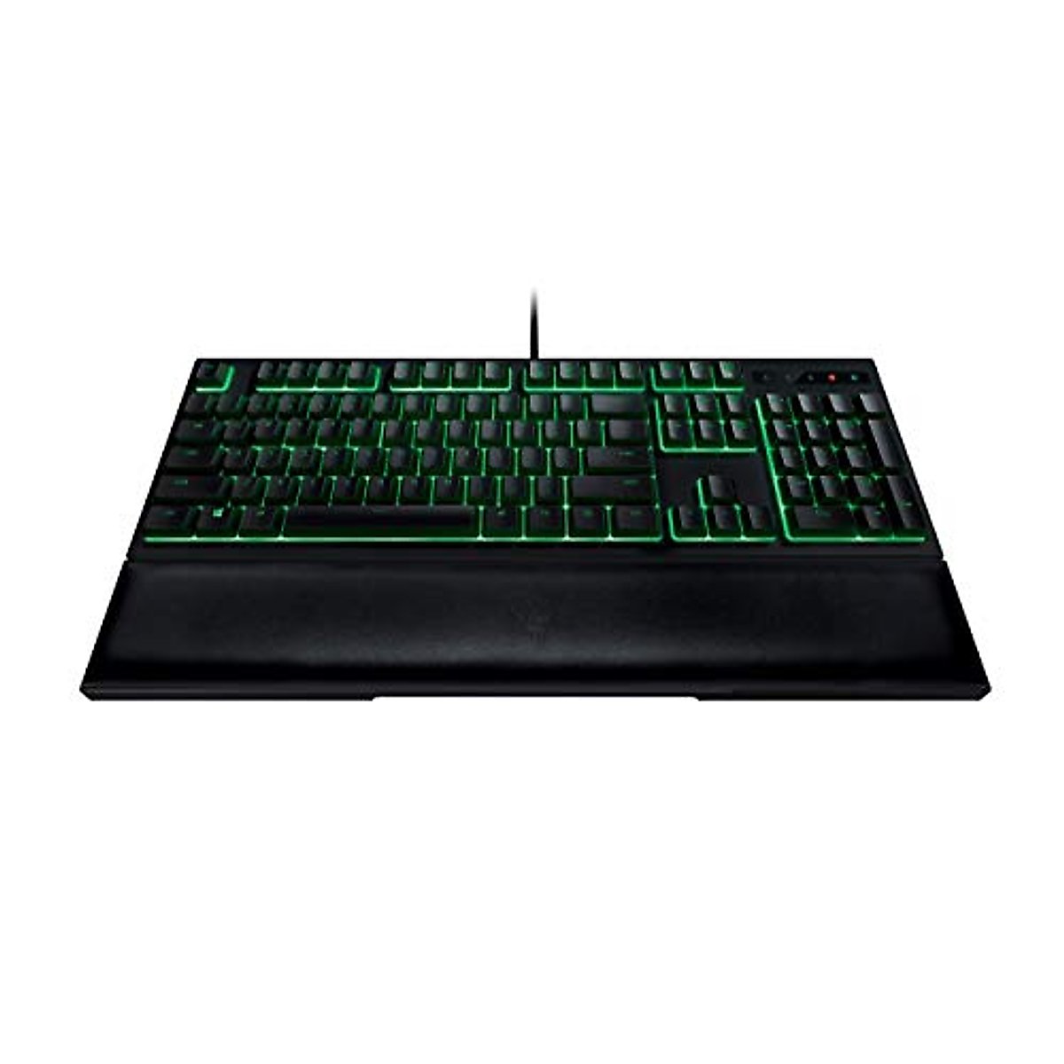 Razer ORNATA Expert: Mecha-Membrane - Individually Backlit Mid-Height Keys - Leatherette Wrist Rest - Gaming Keyboard - Gaming Keyboard (RZ03-02041800-R3U1)