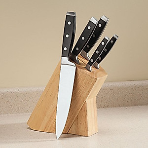 6PC Forged Knife Block Set by Home Marketplace